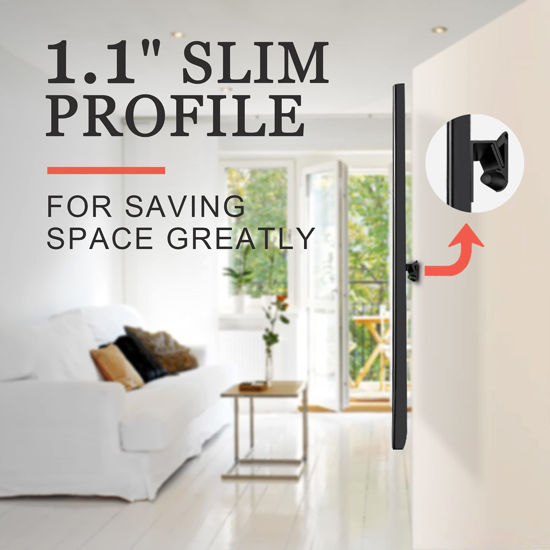 GetUSCart- No Stud TV Wall Mount, Drywall Studless TV Hanger No Damage ...