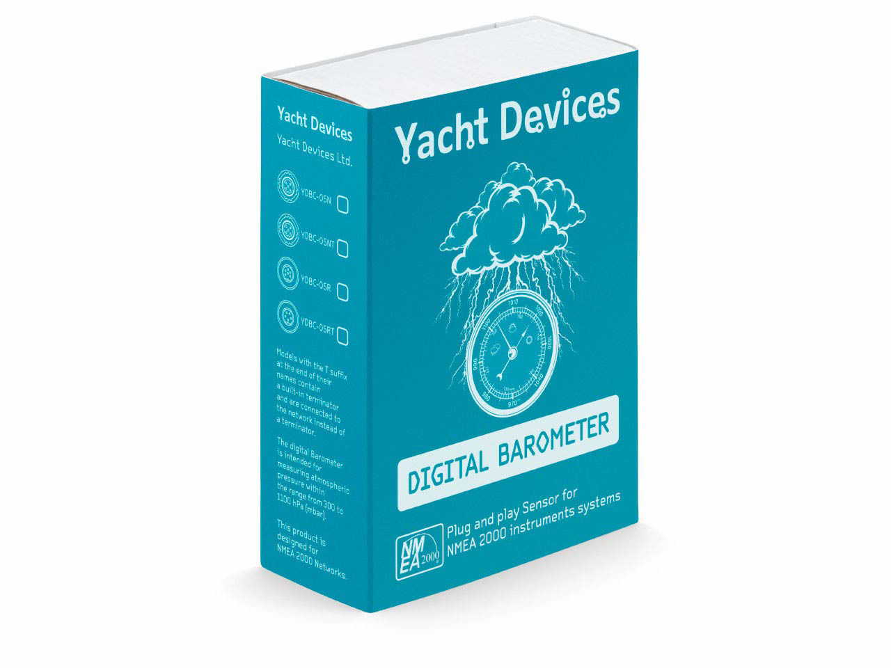 GetUSCart- Yacht Devices Boat Barometer YDBC-05 for NMEA 2000 DeviceNet ...