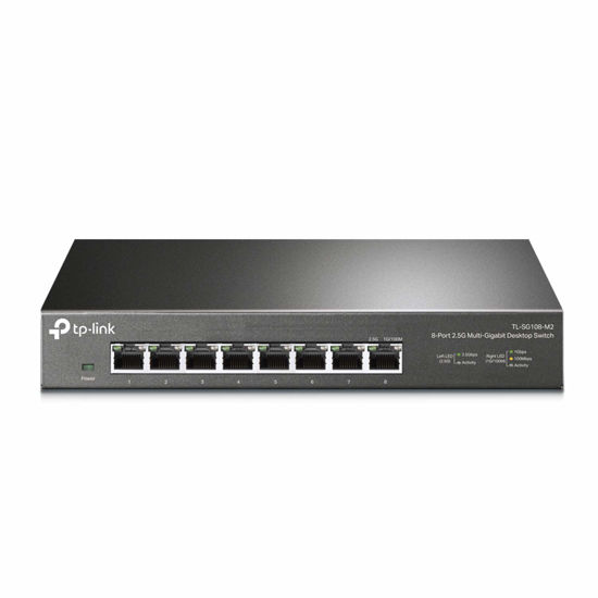 GetUSCart- TP-Link TL-SG108-M2 | 8 Port Multi-Gigabit Unmanaged Network Switch, Ethernet ...