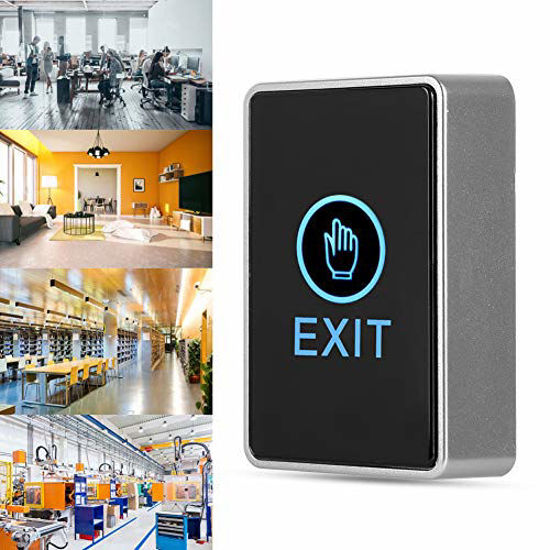 GetUSCart- Door Exit Release Button,Door Exit Touch Button 12V Mini Door Push Release Open ...