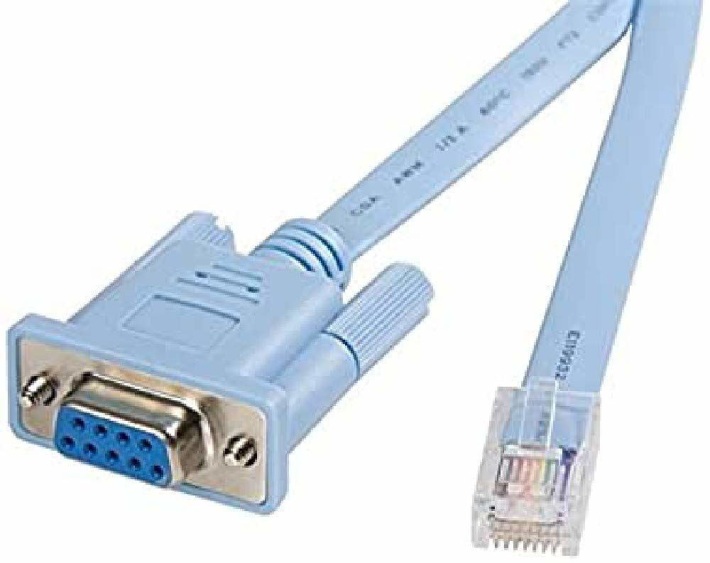 GetUSCart- StarTech.com DB9CONCABL6 6 ft RJ45 to DB9 Cisco Console ...
