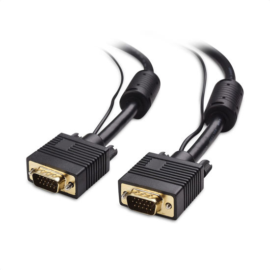 GetUSCart- Cable Matters VGA Cable with Audio (SVGA Monitor Cable with ...