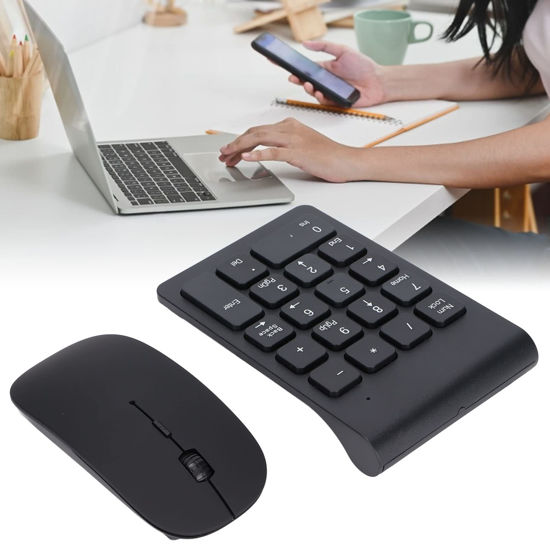 GetUSCart- Wireless Numeric Keypad,2.4G Numeric Keypad & Mouse Combo ...