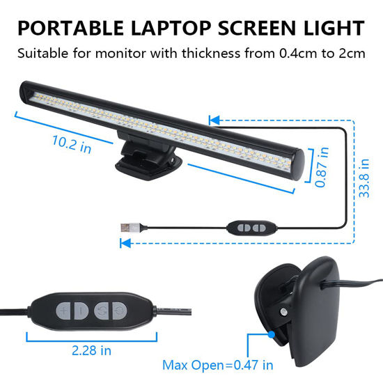 GetUSCart- VIGIND Computer Monitor Light,Screen Light Bar USB Powered ...