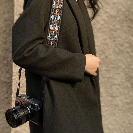 GetUSCart- Camera Strap - 2" Retro Jacquard Embroidery Multi-pattern ...