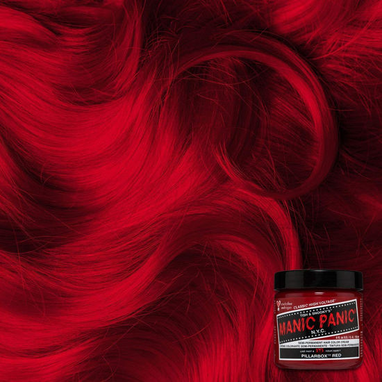 GetUSCart- MANIC PANIC Pillarbox Red Hair Dye - Classic High Voltage ...