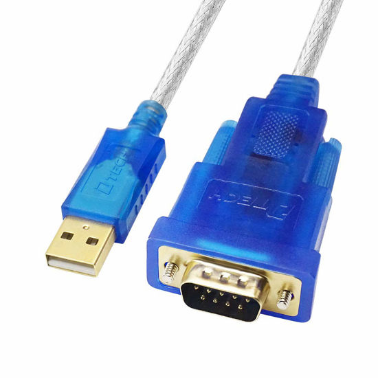 GetUSCart- DTech FTDI USB to Serial Adapter Cable RS232 DB9 Male Port ...
