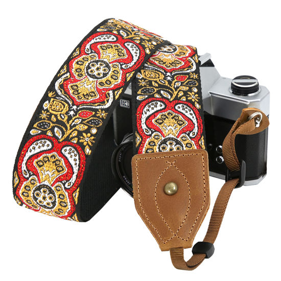 GetUSCart- PADWA Camera Strap - Double Layer Full Grain Crazy Horse ...