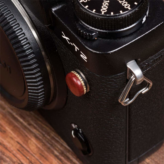 GetUSCart- Wood Wooden Camera Flash Remote PC Sync Terminal Cap Cover ...