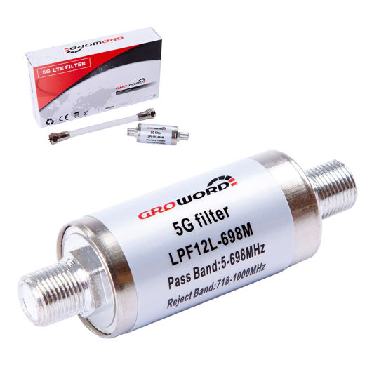 GetUSCart- GROWORD-5G LTE Filter for TV Antenna Signal Purifier-Improve ...