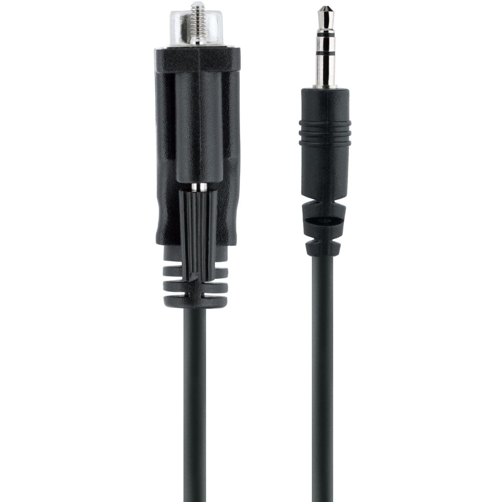 GetUSCart- StarTech.com 3ft (1m) DB9 to 3.5mm Serial Cable for Serial ...