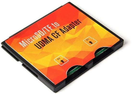GetUSCart- Dual Slot Micro SD TF to CF Adapter UDMA Adapter Compact ...