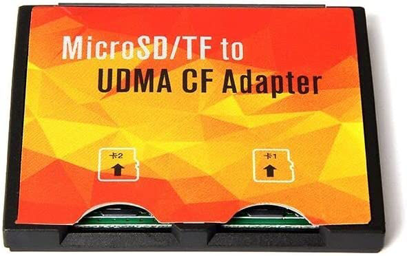 GetUSCart- Dual Slot Micro SD TF to CF Adapter UDMA Adapter Compact ...