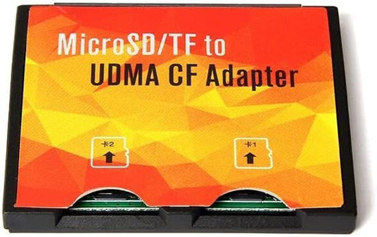 GetUSCart- Dual Slot Micro SD TF to CF Adapter UDMA Adapter Compact ...