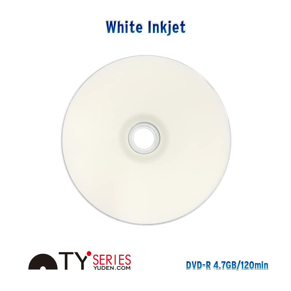 GetUSCart- PlexDisc TY Series DVD-R 16X 4.7GB White Inkjet Hub Printable DVD-R - 50 Disc Cake ...
