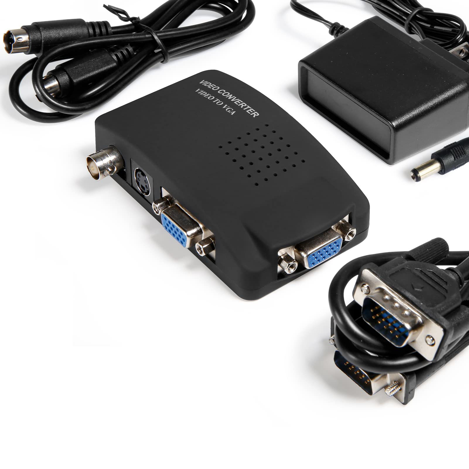 GetUSCart- MakeTheOne CCTV Camera BNC S Video VGA to Laptop Computer PC ...