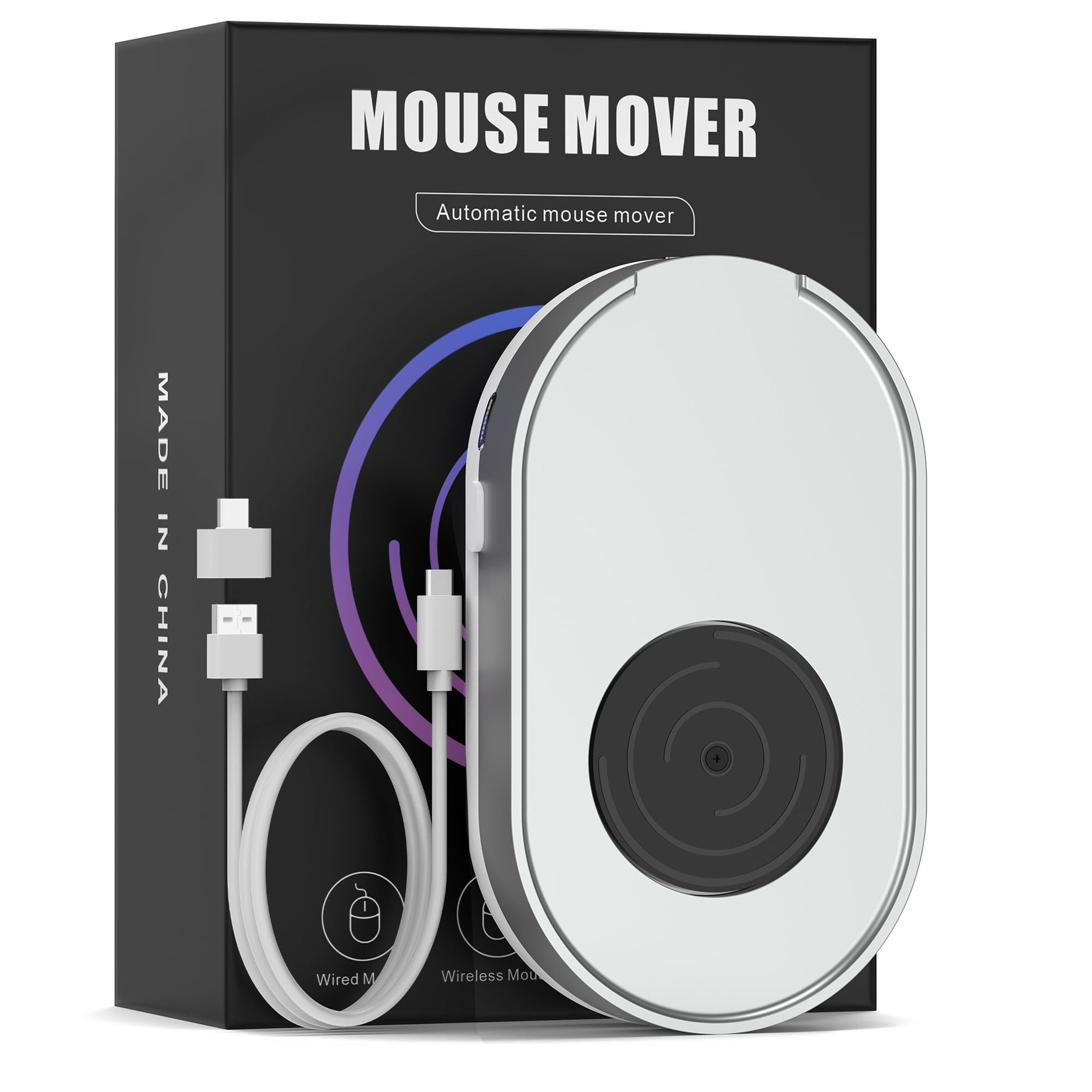 GetUSCart- Jerryrun Mouse Jiggler, Undetectable Mouse Mover Device ...