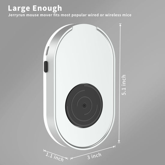 Getuscart Jerryrun Mouse Jiggler Undetectable Mouse Mover Device