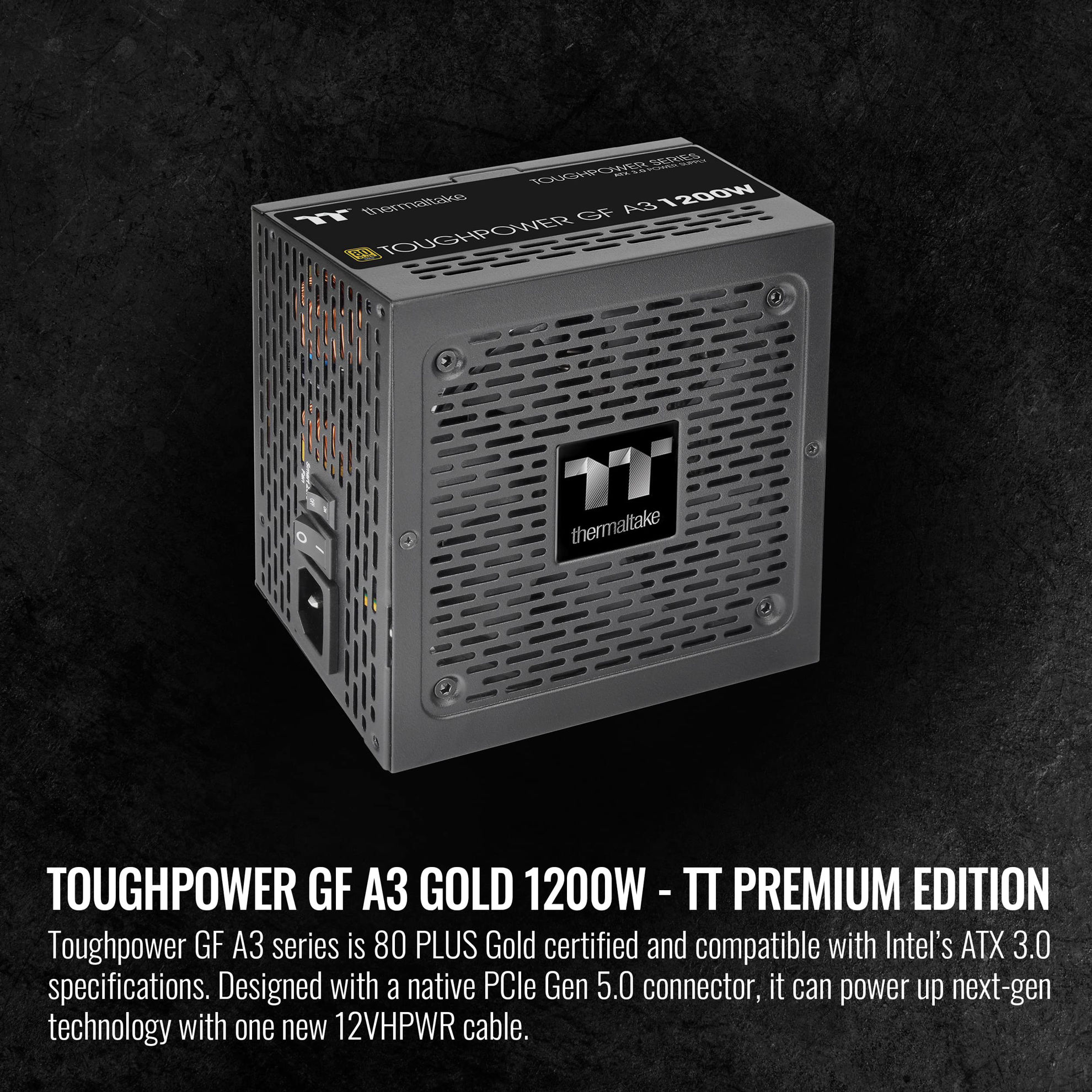 GetUSCart- Thermaltake Toughpower GF A3 1200W, True 600W 12VHPWR ...