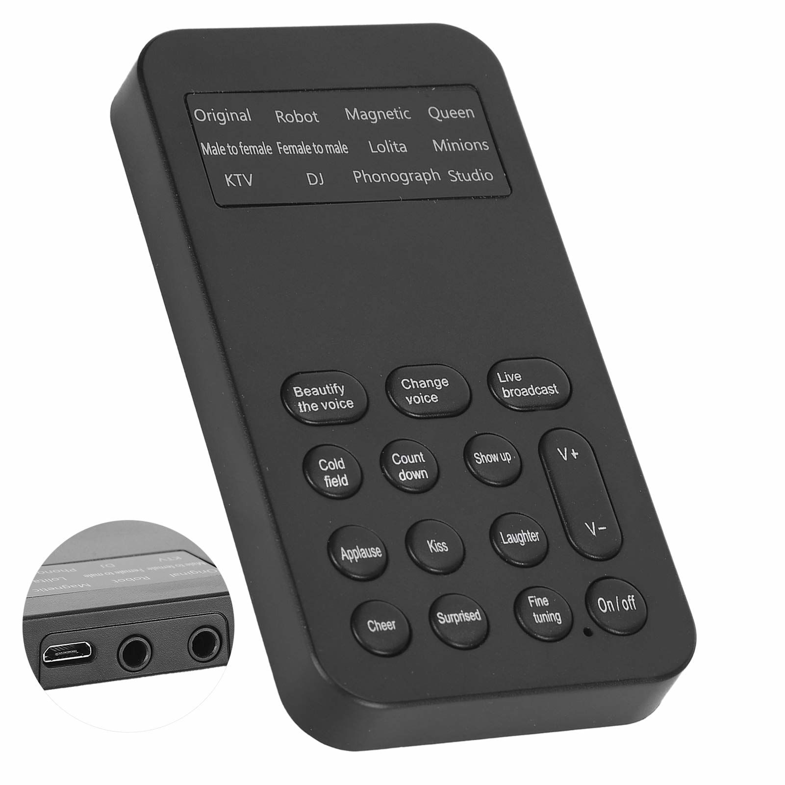 GetUSCart- Universal Sound Changer Phone Computer Mini Sound Card Mini ...