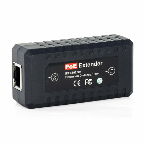 GetUSCart- PoE Extender Ethernet Repeater 1 Port 10/100Mbps, IEEE802 ...