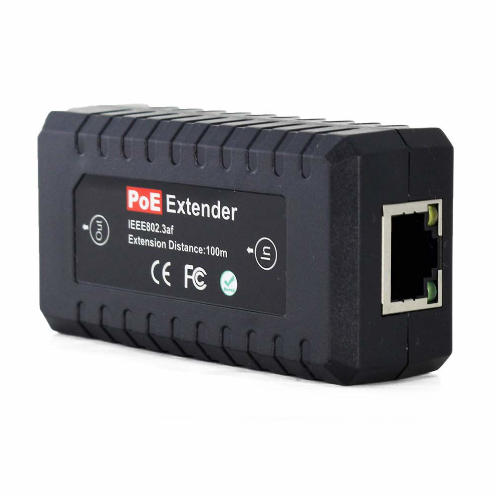 GetUSCart- PoE Extender Ethernet Repeater 1 Port 10/100Mbps, IEEE802 ...