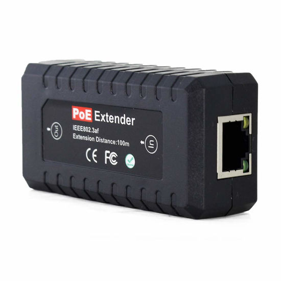 GetUSCart- PoE Extender Ethernet Repeater 1 Port 10/100Mbps, IEEE802 ...