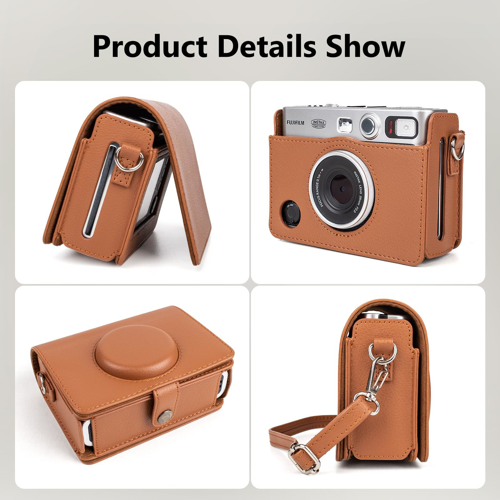 GetUSCart- MUZIRI KINOKOO Instax Mini EVO Case - Compatible for ...