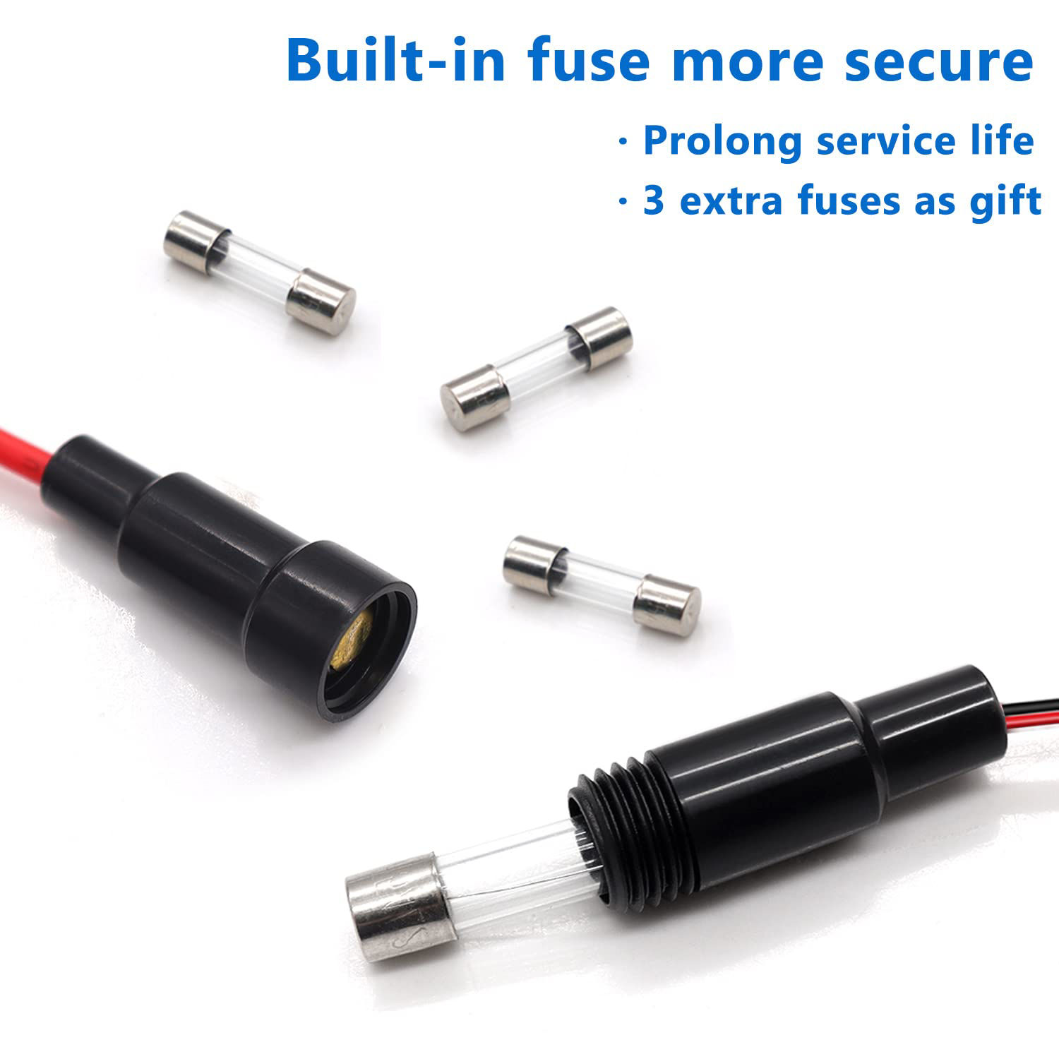 GetUSCart- maierke 13FT RJ11 Style Radar Detector Hardwire Kit,Quick ...