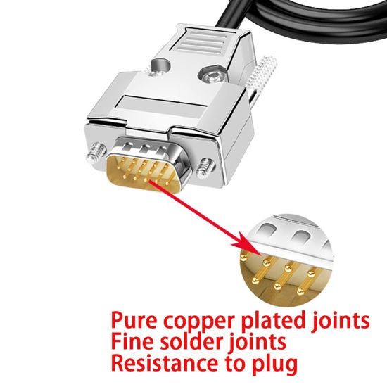 GetUSCart- ANMBEST DB15 VGA Solderless Breakout Connector with 5Ft 24AWG Replacement Cable ...