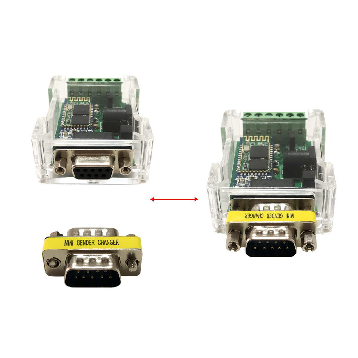 GetUSCart- DSD TECH SH-B35 RS485 RS232 to Bluetooth 2.0 Adapter Support Android and Windows