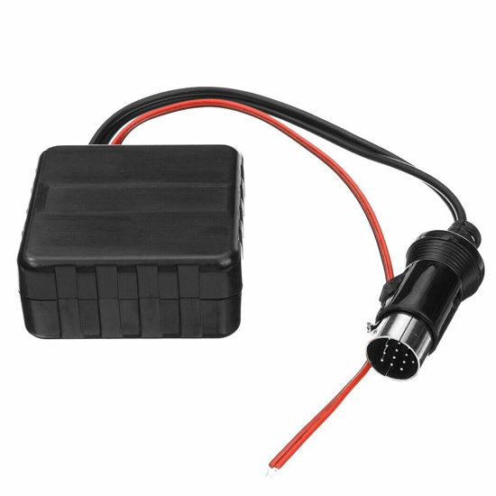 GetUSCart Car Bluetooth AUX Adapter HiFi Stereo System for Kenwood 13 pin CD Host