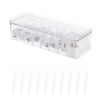 GetUSCart- Yesesion Clear Plastic Cable Organizer Box with Adjustment ...