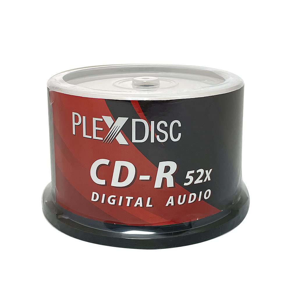 GetUSCart- PlexDisc TY Series Blue CD-R 52X 700MB Music Digital Audio ...