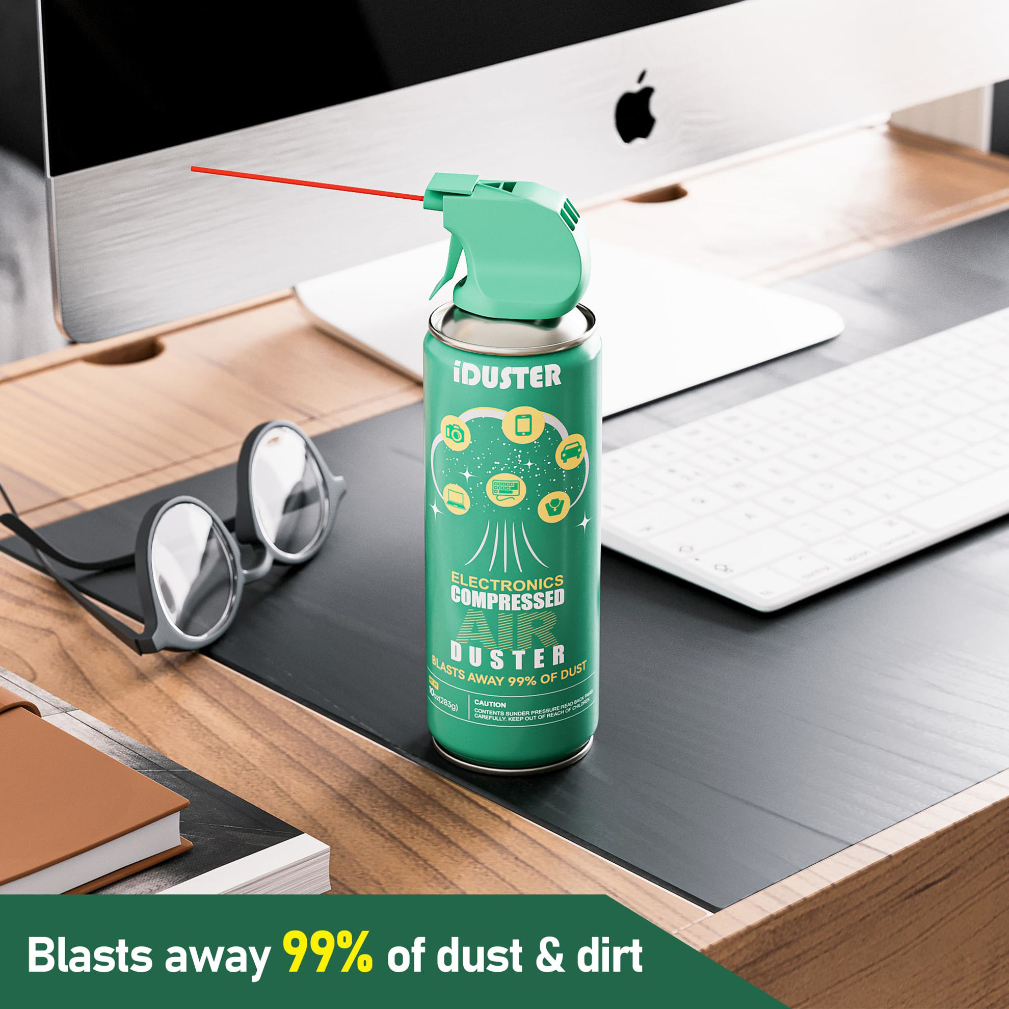 GetUSCart- iDuster Disposable Compressed Air Duster, Computer Cleaner ...