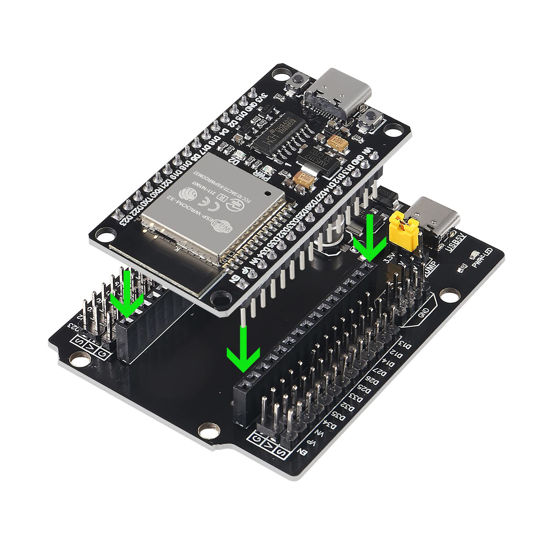GetUSCart- AITRIP 2 Sets ESP-WROOM-32 ESP32 ESP-32S Type-C USB ...