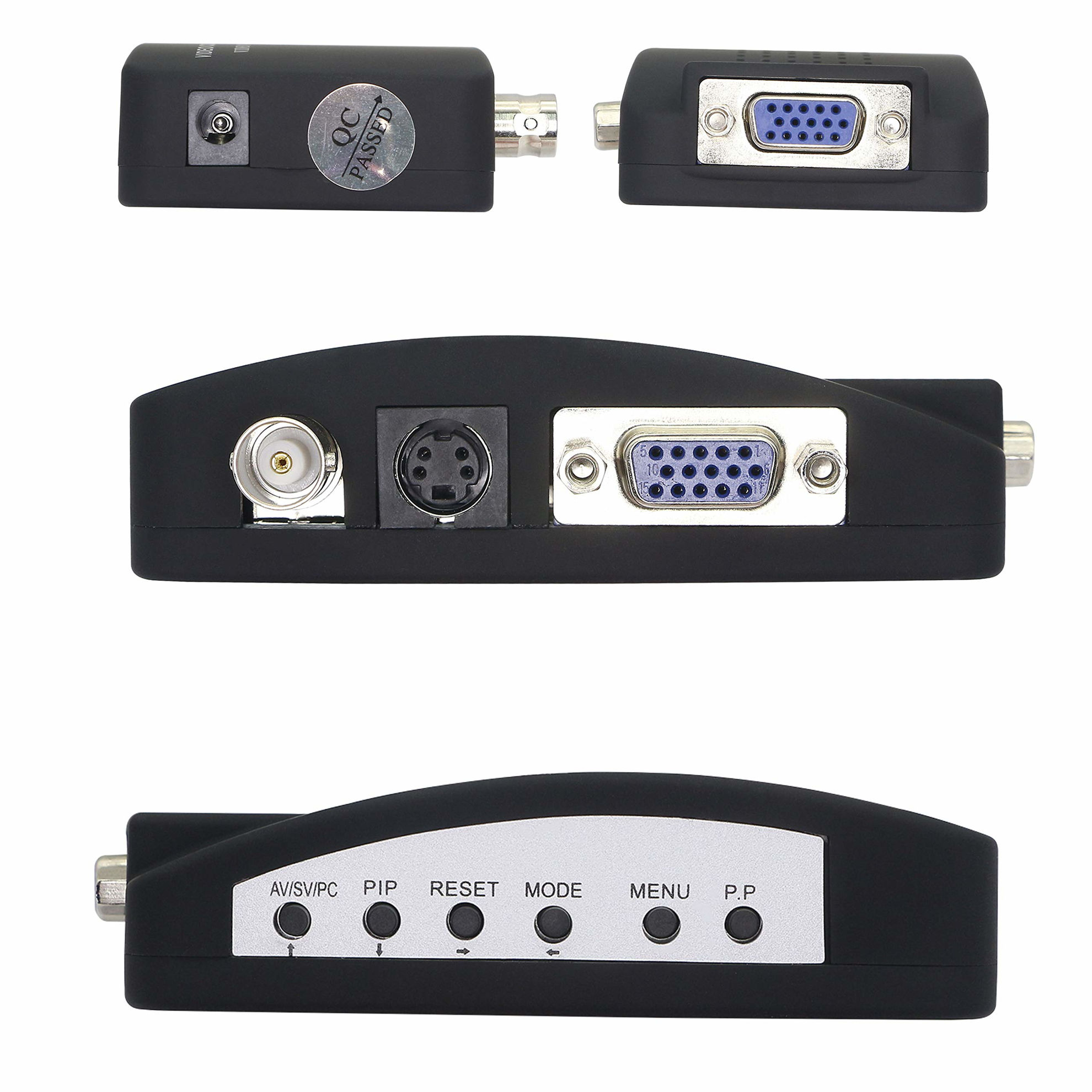 GetUSCart- XMSJSIY BNC to VGA, S Video VGA to VGA Converter CCTV Camera ...