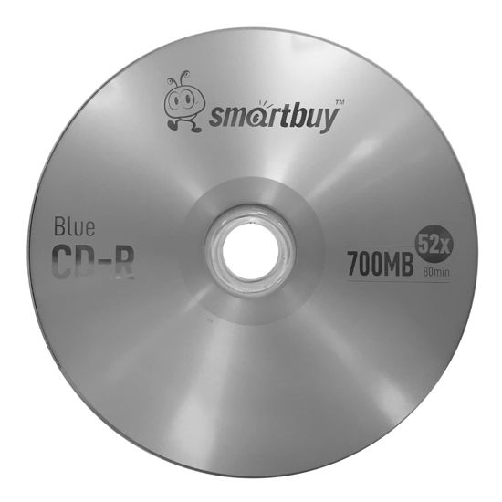 GetUSCart- 100 Pack Smartbuy Super Blue CD-R 52X 700MB/80Min Cyanine ...
