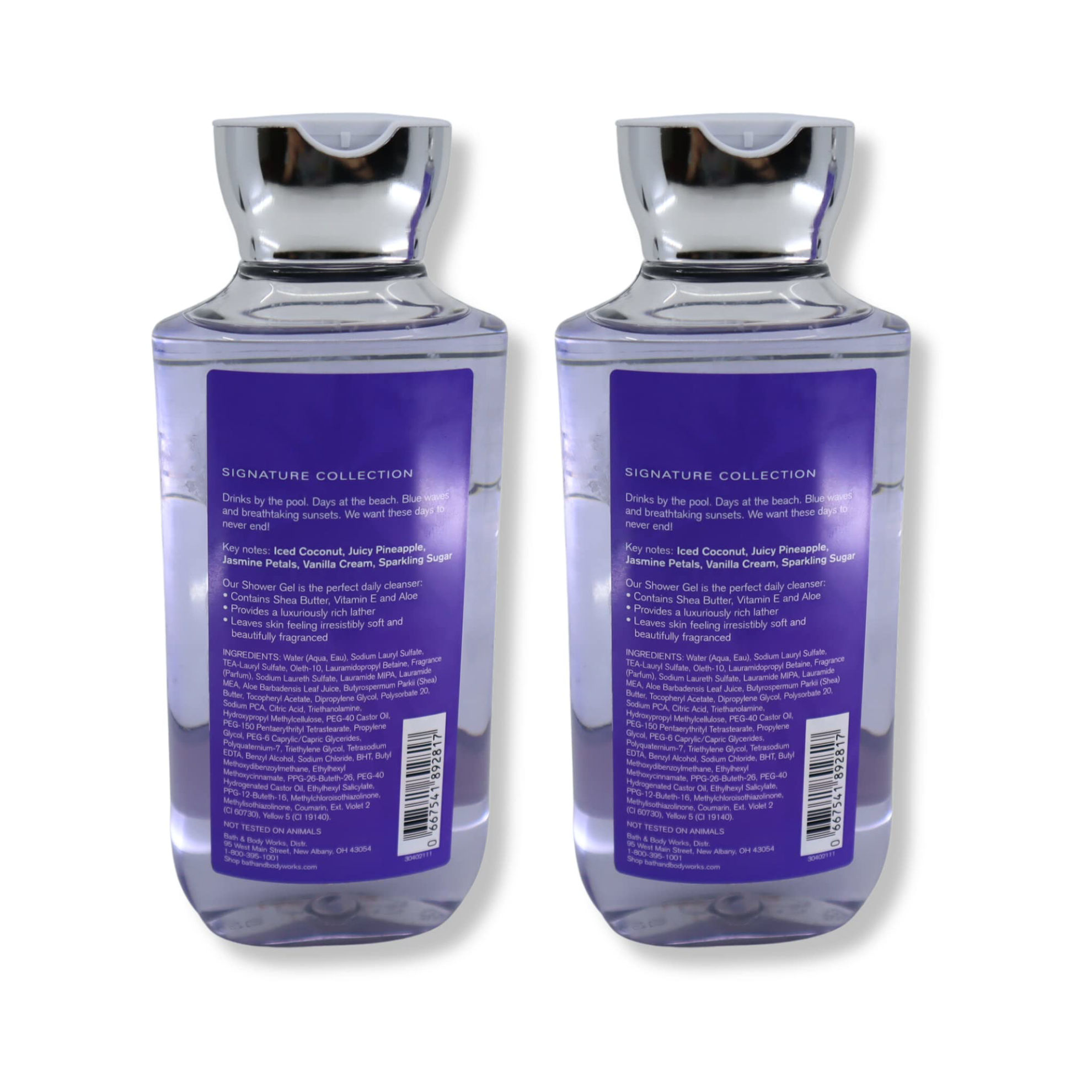 GetUSCart- Bath & Body Works Poolside Coconut Colada Shower Gel Gift ...