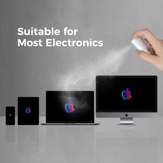 GetUSCart- CLICK CLEAN 4PCS All-in-One Screen Cleaner, Fingerprint ...