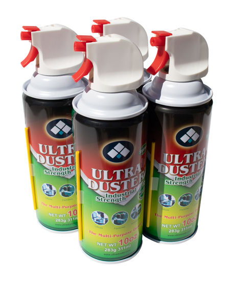 GetUSCart- Ultra Duster Canned Air Industrial Strength 10oz 4 Pack
