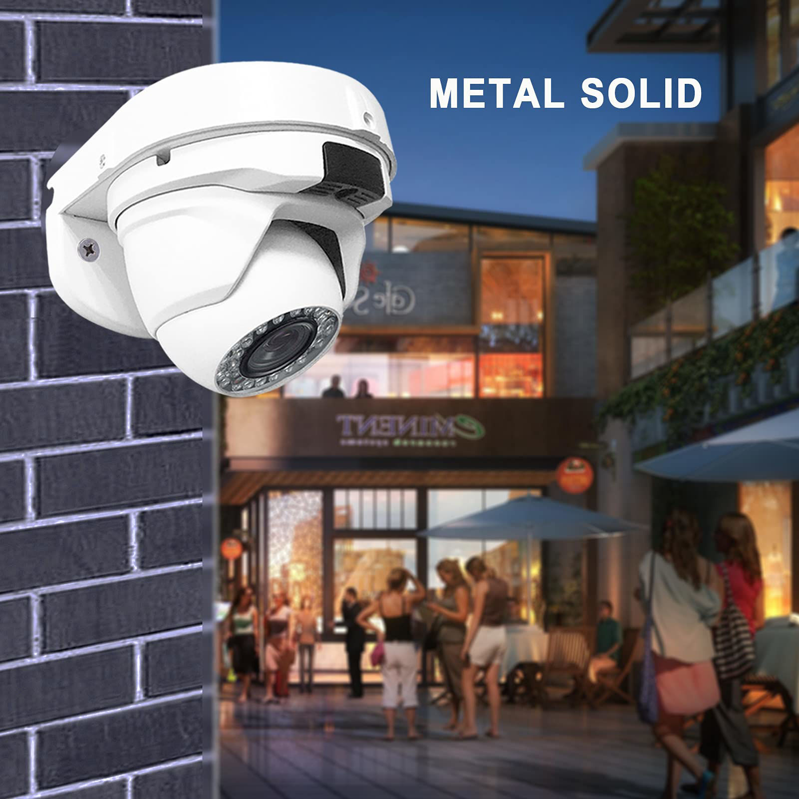 GetUSCart- WiTi Universal Wall Mount Bracket for Dome Security Camera ...