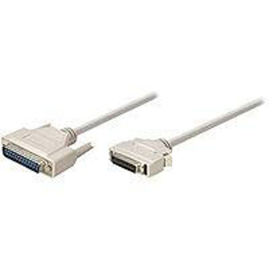 GetUSCart- IEEE 1284 AC Micro-Centronics 36 Male to DB25 Male Cable for ...