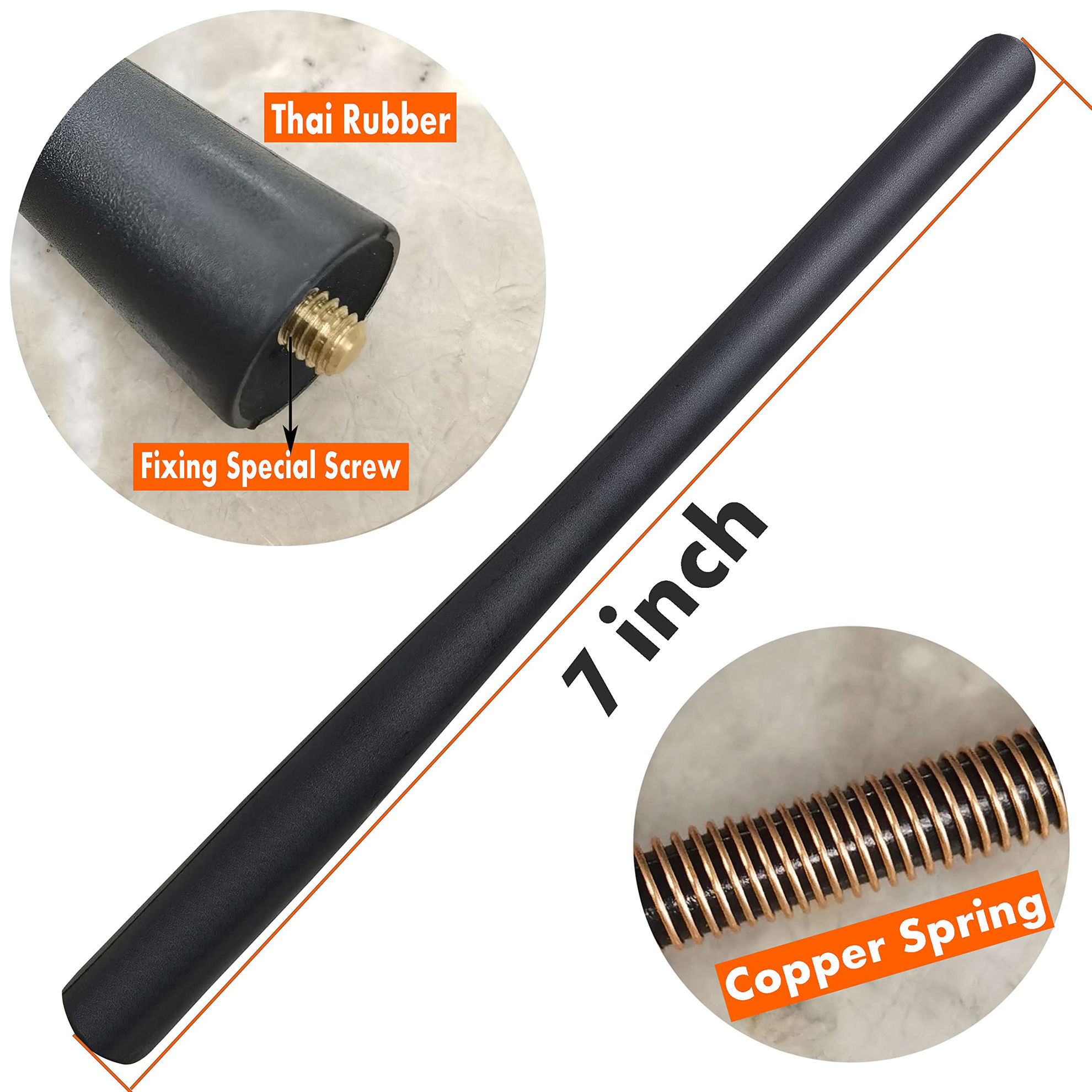 GetUSCart- Rubber Antenna for Toyota RAV4 (2008-2016), Toyota RAV4 EV ...