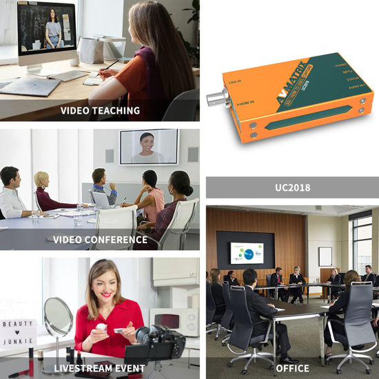 GetUSCart- AVMATRIX UC2018 Video Capture Card SDI&HDMI to USB 3.0(Gen1 ...