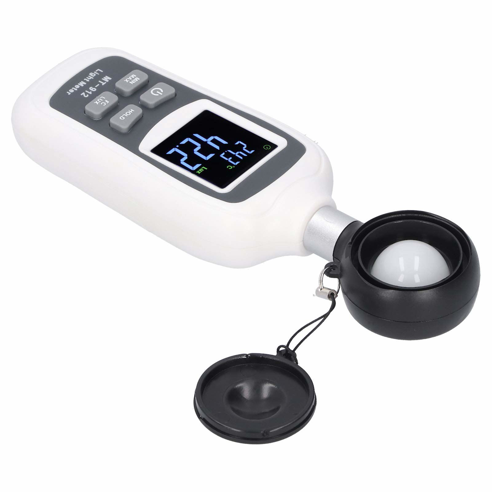 GetUSCart- MT‑912 Handheld Digital Light Meter LCD Mini Luxmeter ...
