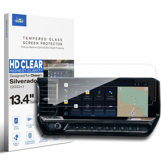 GetUSCart- INNOSURE Glass Screen Protector for Chevrolet Chevy (2022 ...