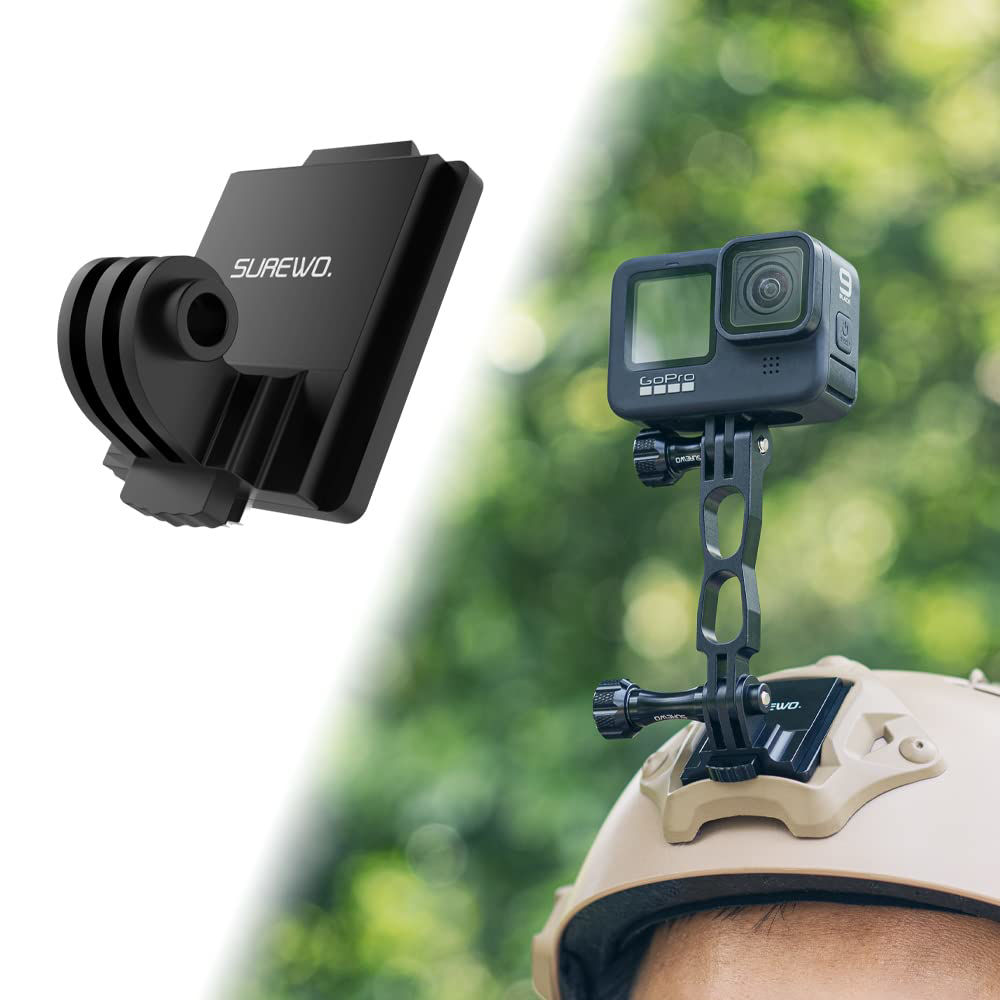 GetUSCart- SUREWO Aluminum NVG Mount Compatible with GoPro Hero 11/10/9 ...