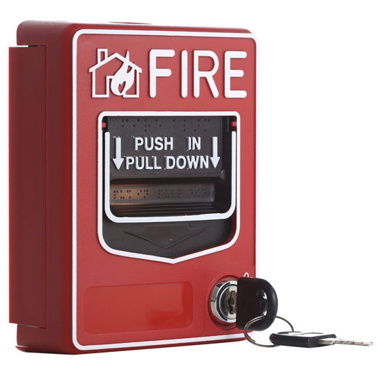 GetUSCart- UHPPOTE Wired Emergency Fire Alarm Station 9-28VDC ...