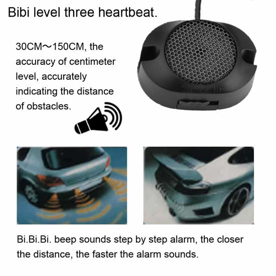GetUSCart- 12v Auto Radar System Car Vehicle Reverse Backup Sound ...